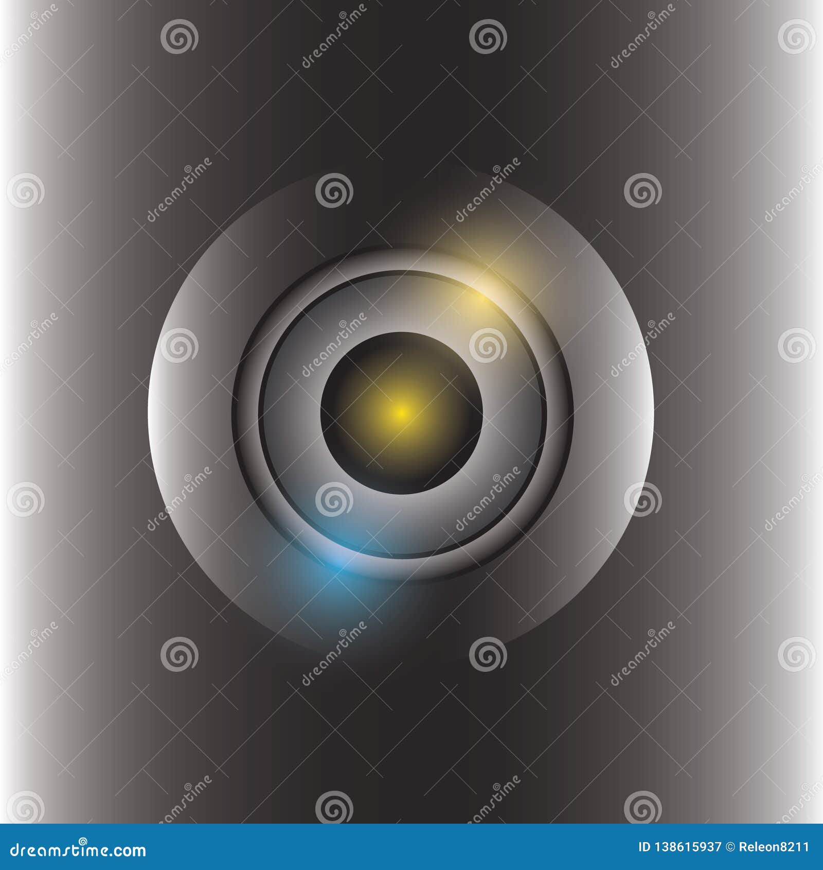 Front of Camera Lens Vector Stock Vector - Illustration of instrument ...