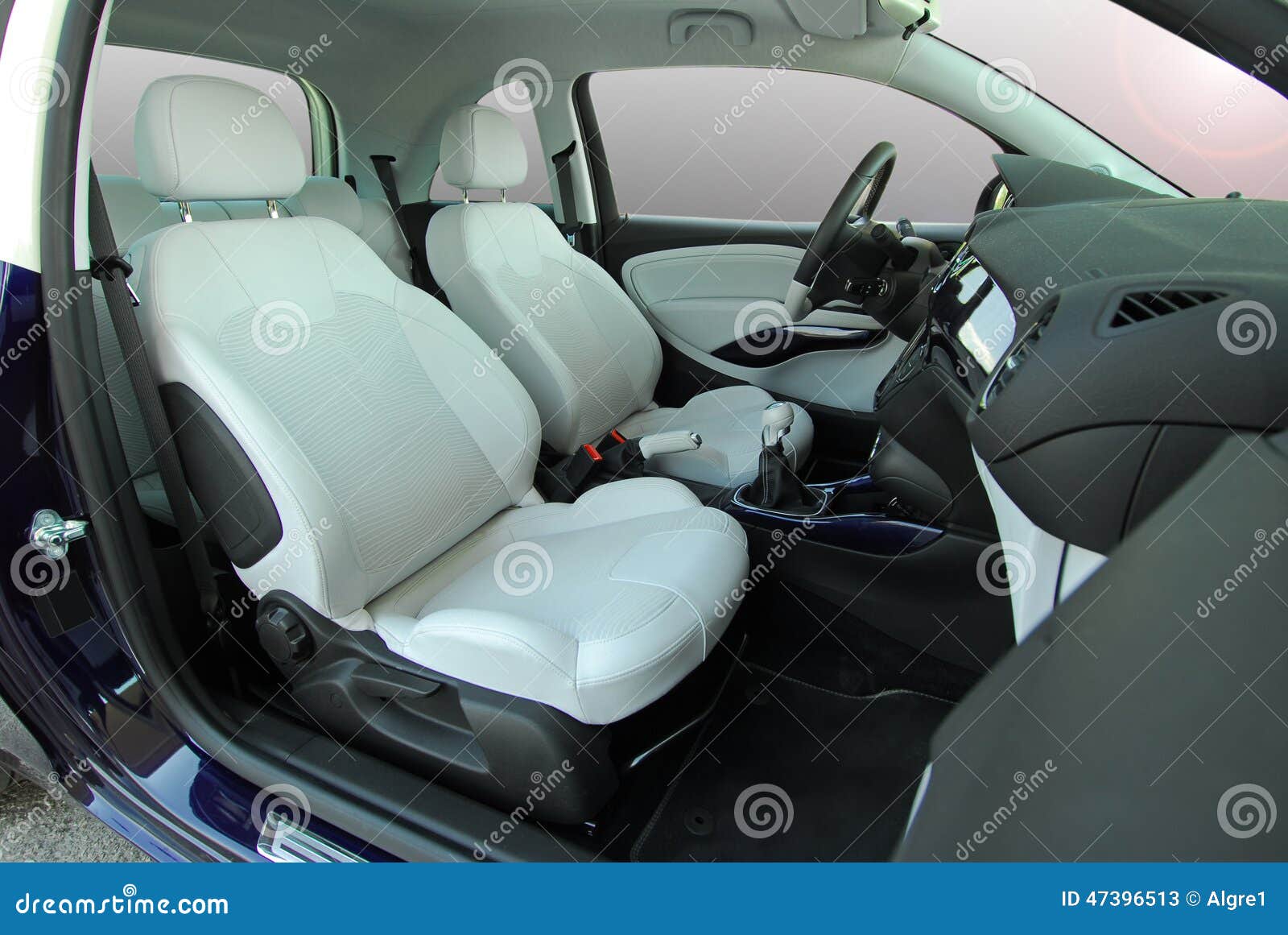 Front car seats stock image. Image of cruise, dashboard - 47396513