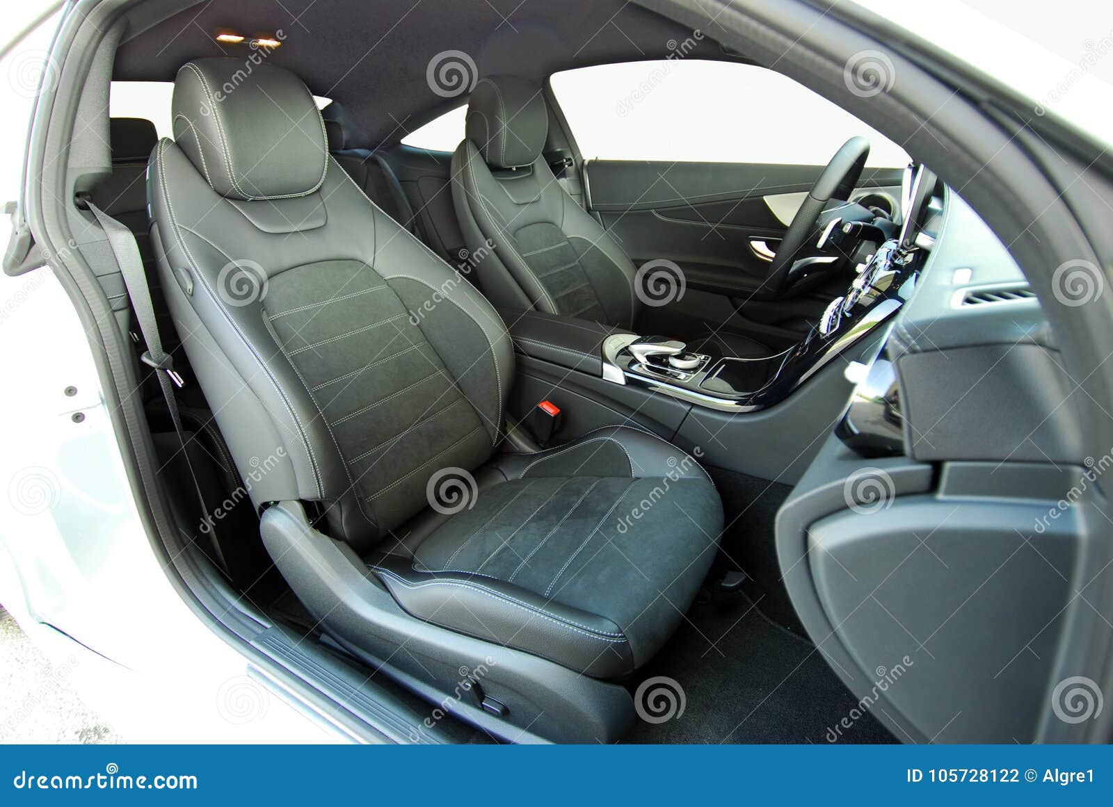 Front car seats stock photo. Image of modern, elegance - 105728122