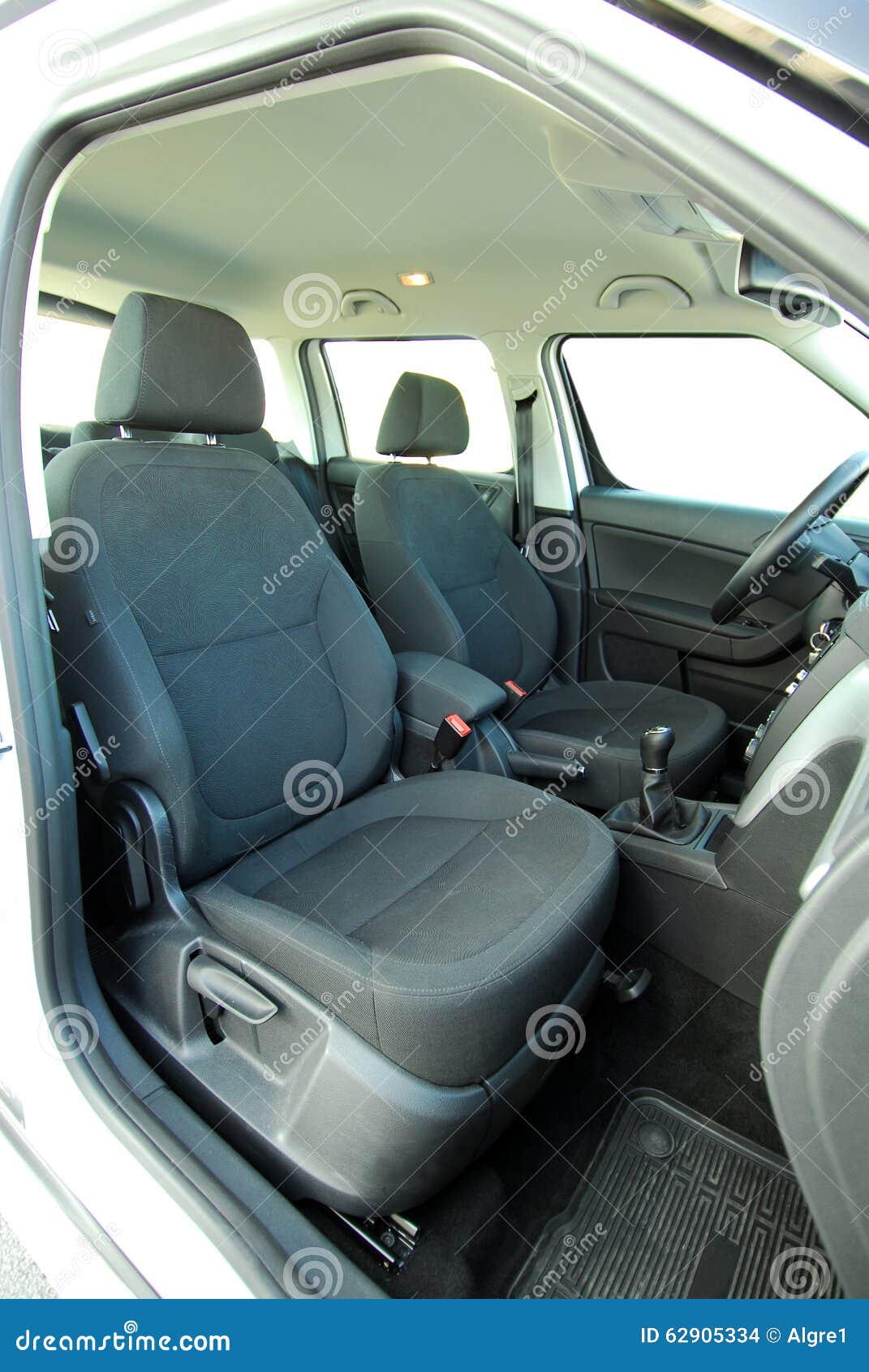 Front car seats stock photo. Image of automobile, leather - 62905334