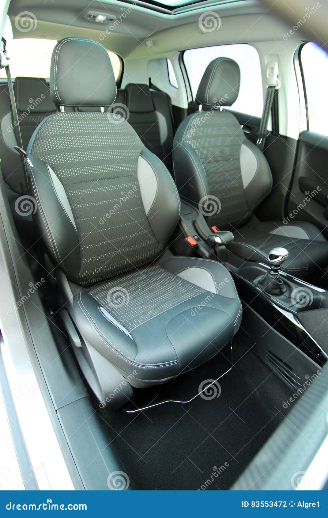 Front car seats stock photo. Image of passenger, front - 83553472