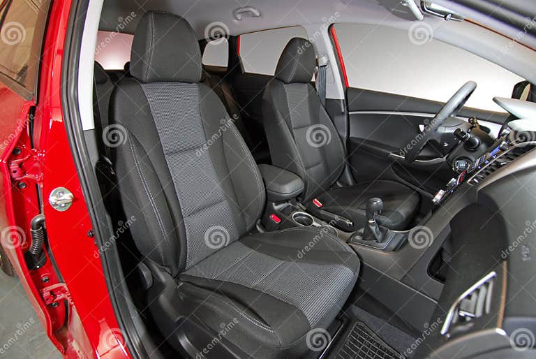 Front car seats stock image. Image of business, inside - 40711445