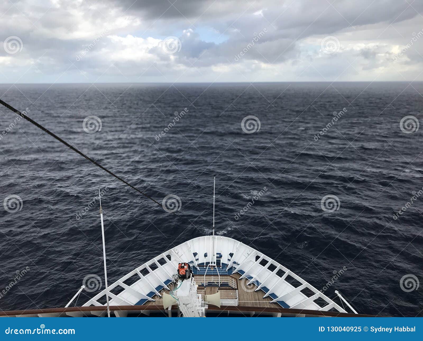 Front of Carnival Cruise Ship Stock Image - Image of carnival, front ...