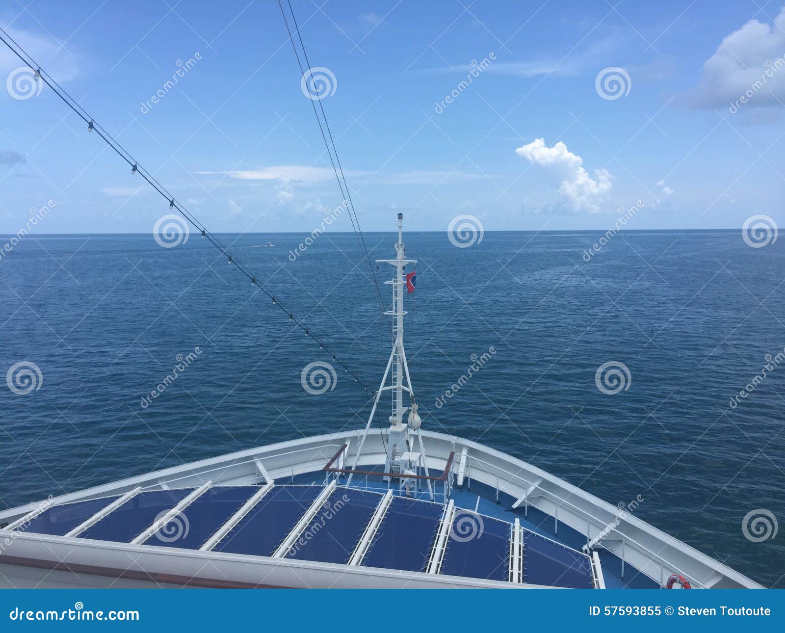 Front Carnival Victory Cruise Ship Stock Image - Image of open, cruise ...