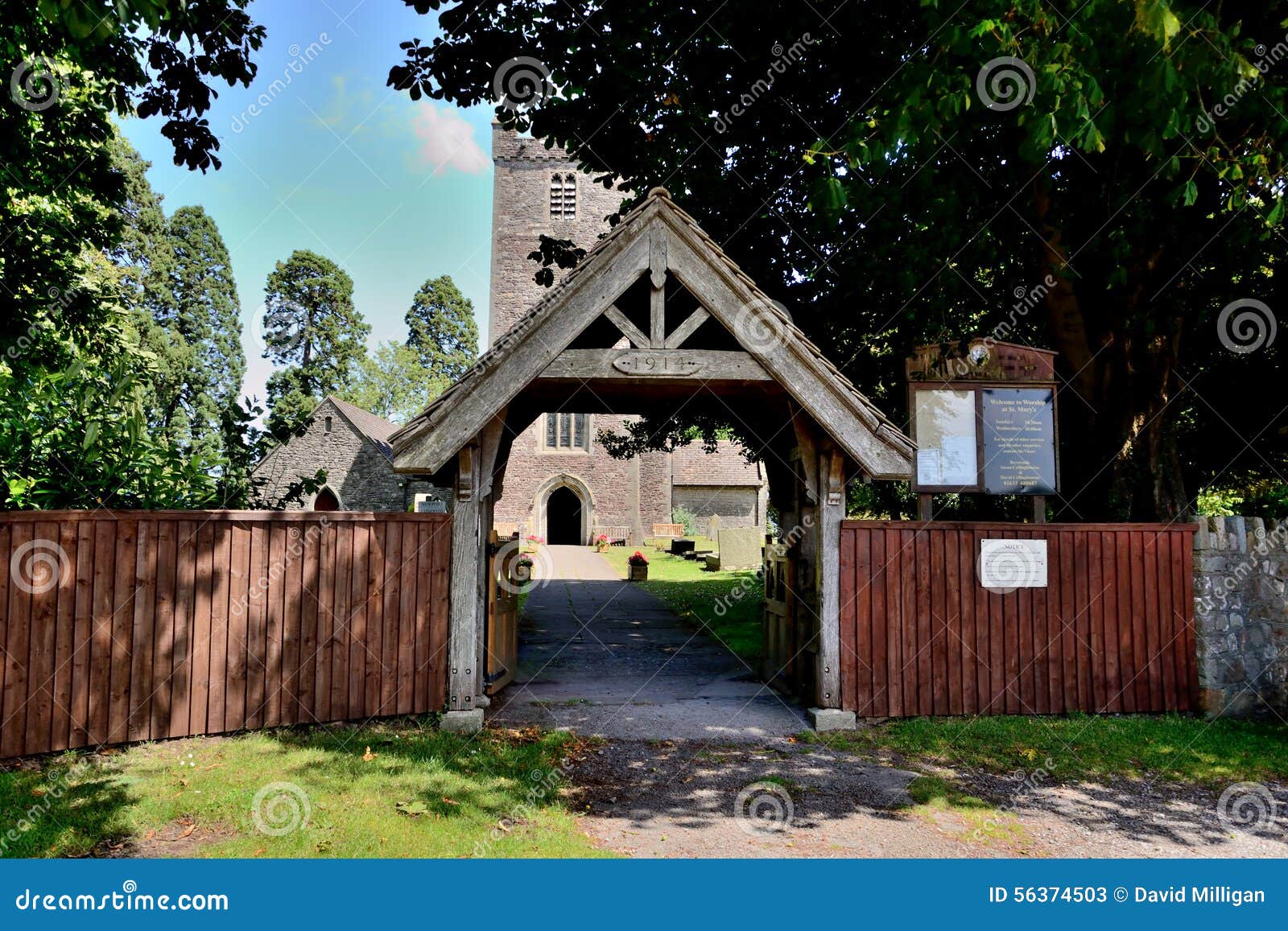 Front of church stock image. Image of walkway, external - 56374503