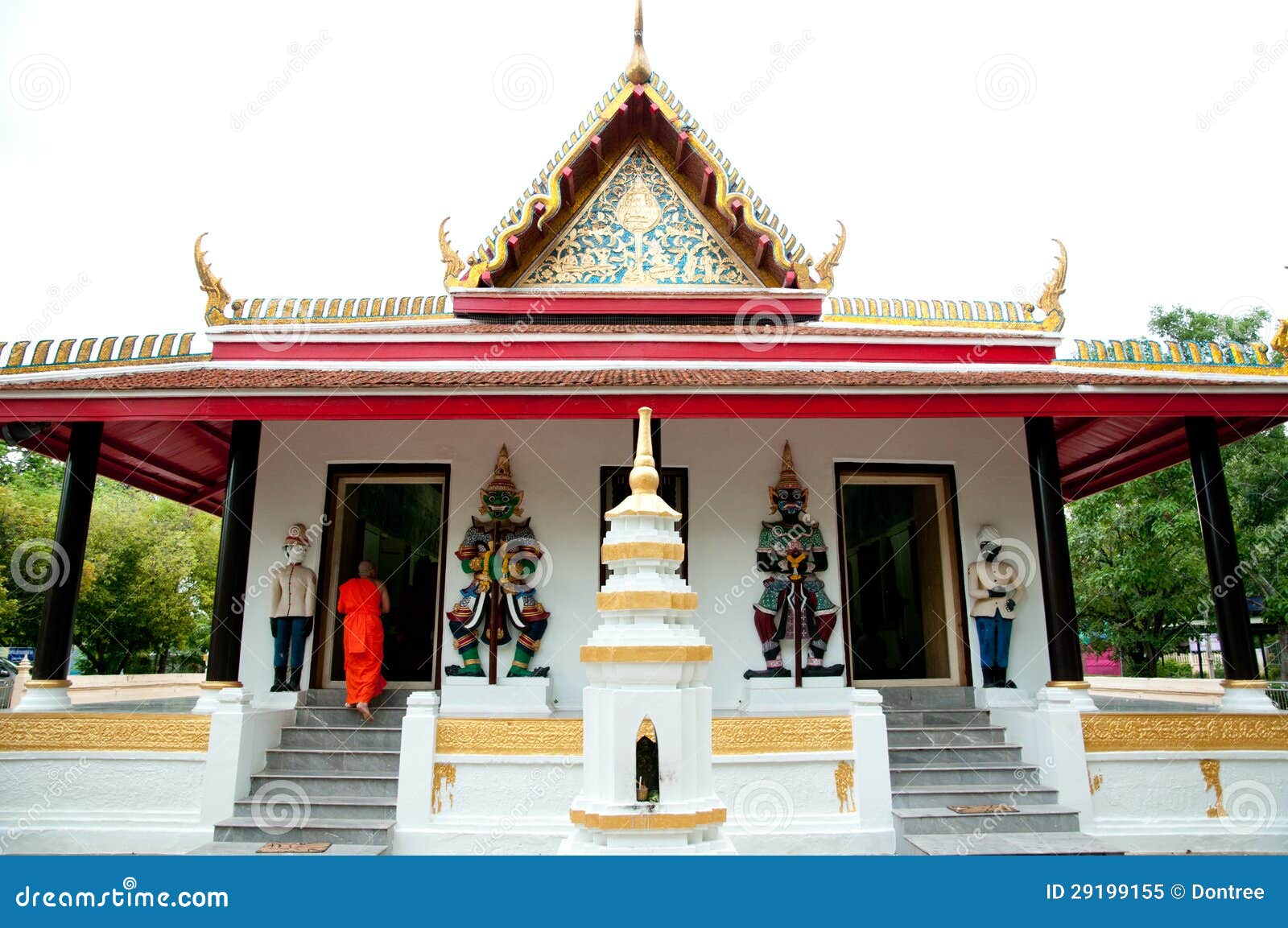 Front the church at Temple stock image. Image of culture - 29199155