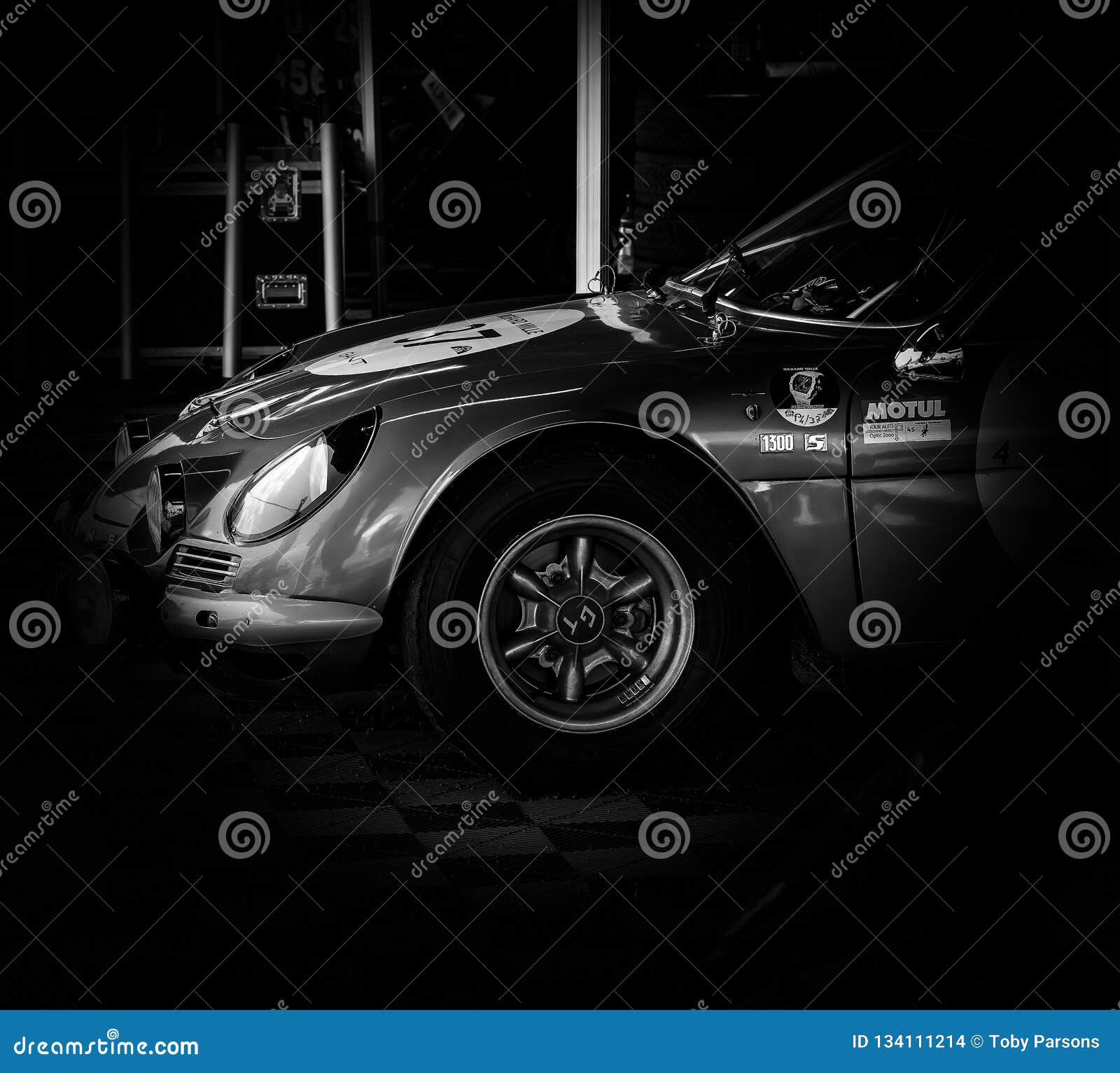 The Front of a Classic Racing Car Editorial Stock Image - Image of ...