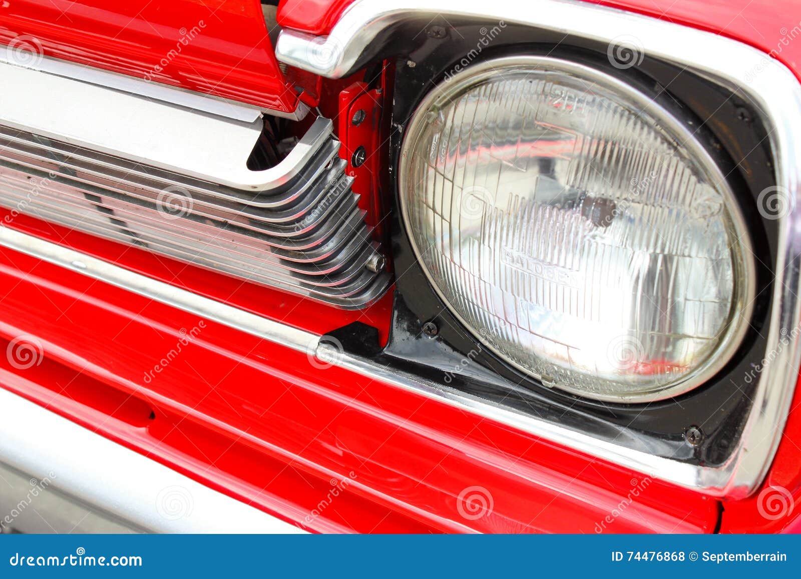 The front of a classic car stock photo. Image of board - 74476868
