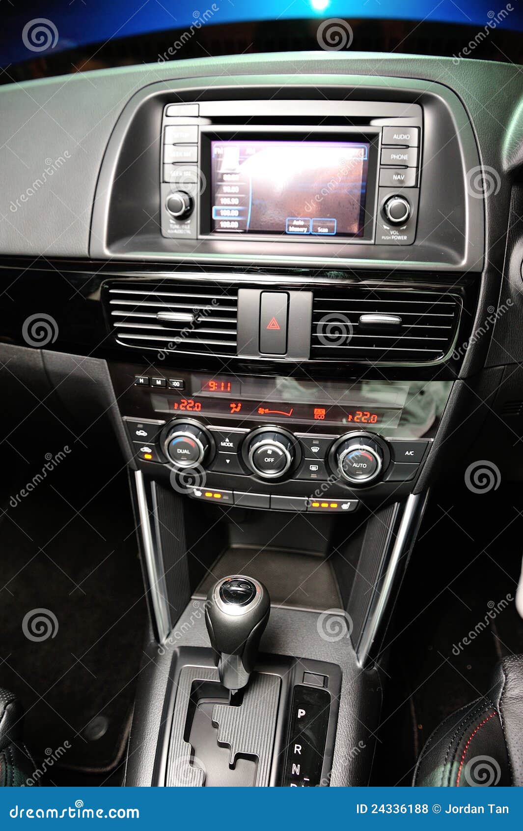 Front Console of Mazda CX-5 during Its Launch Editorial Stock Photo ...