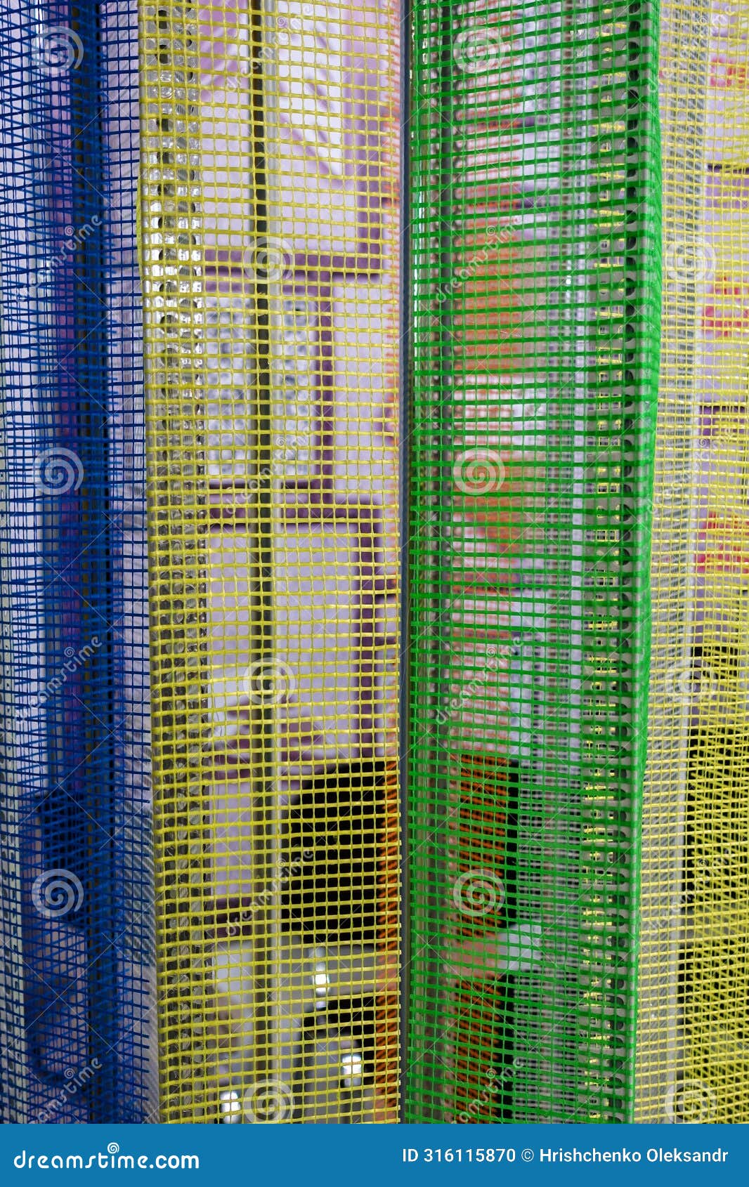 Front Corners with Perforated Mesh Stock Photo - Image of functional ...