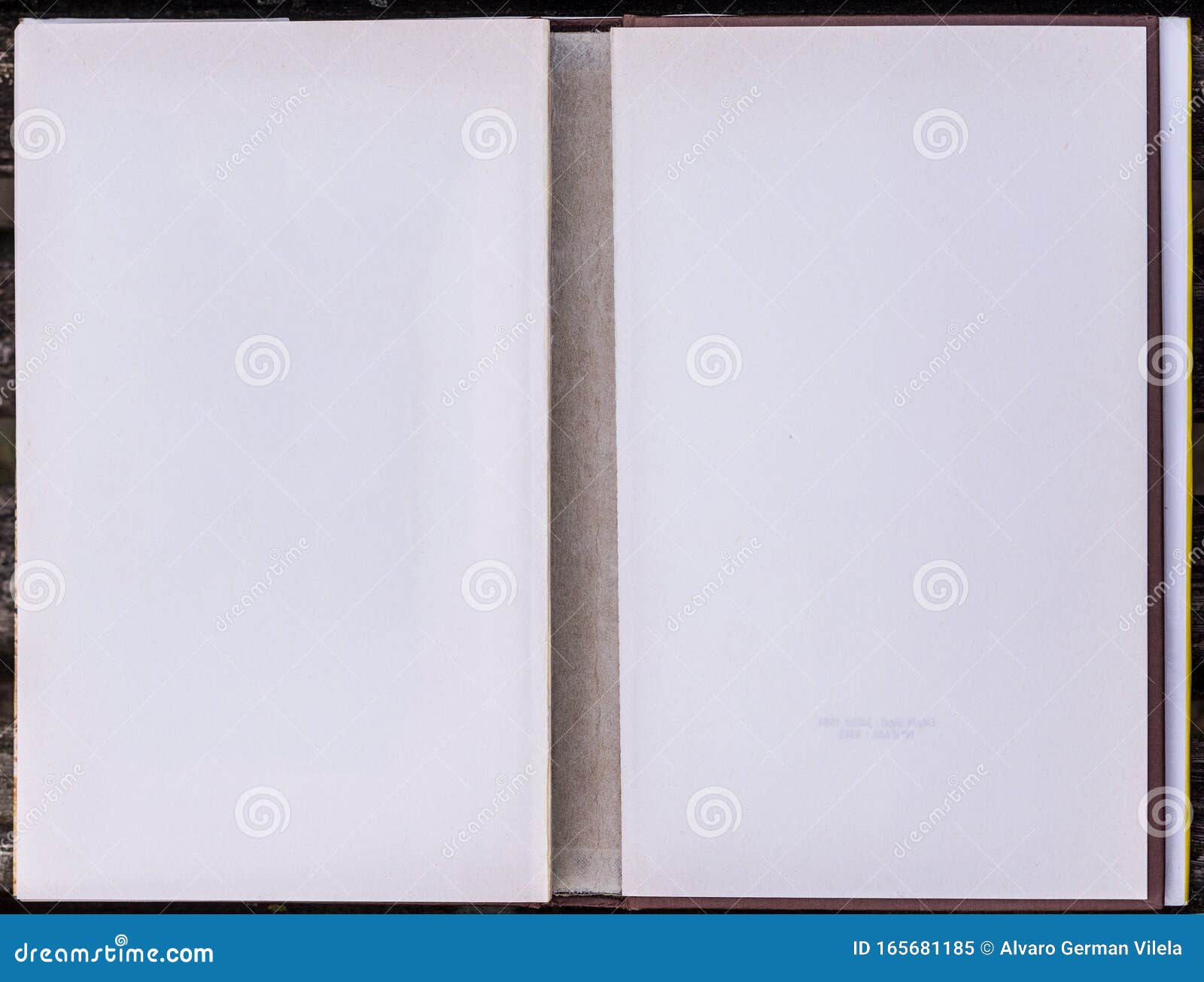 Front Cover of a Book with a Classic Frame Stock Image - Image of ...