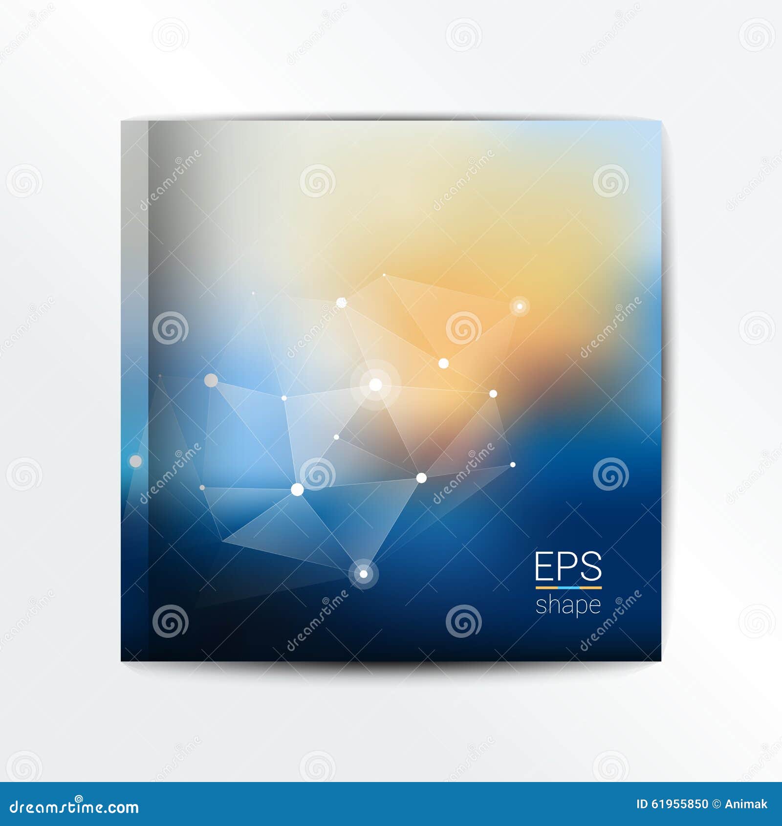 Front Cover Box, Vector. Template With Die Cut / Laser Cut Layers ...