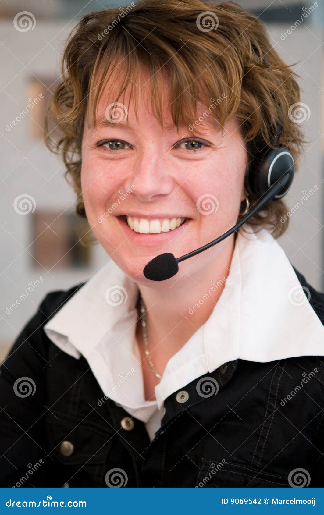 Front desk worker stock photo. Image of agent, office - 9069542
