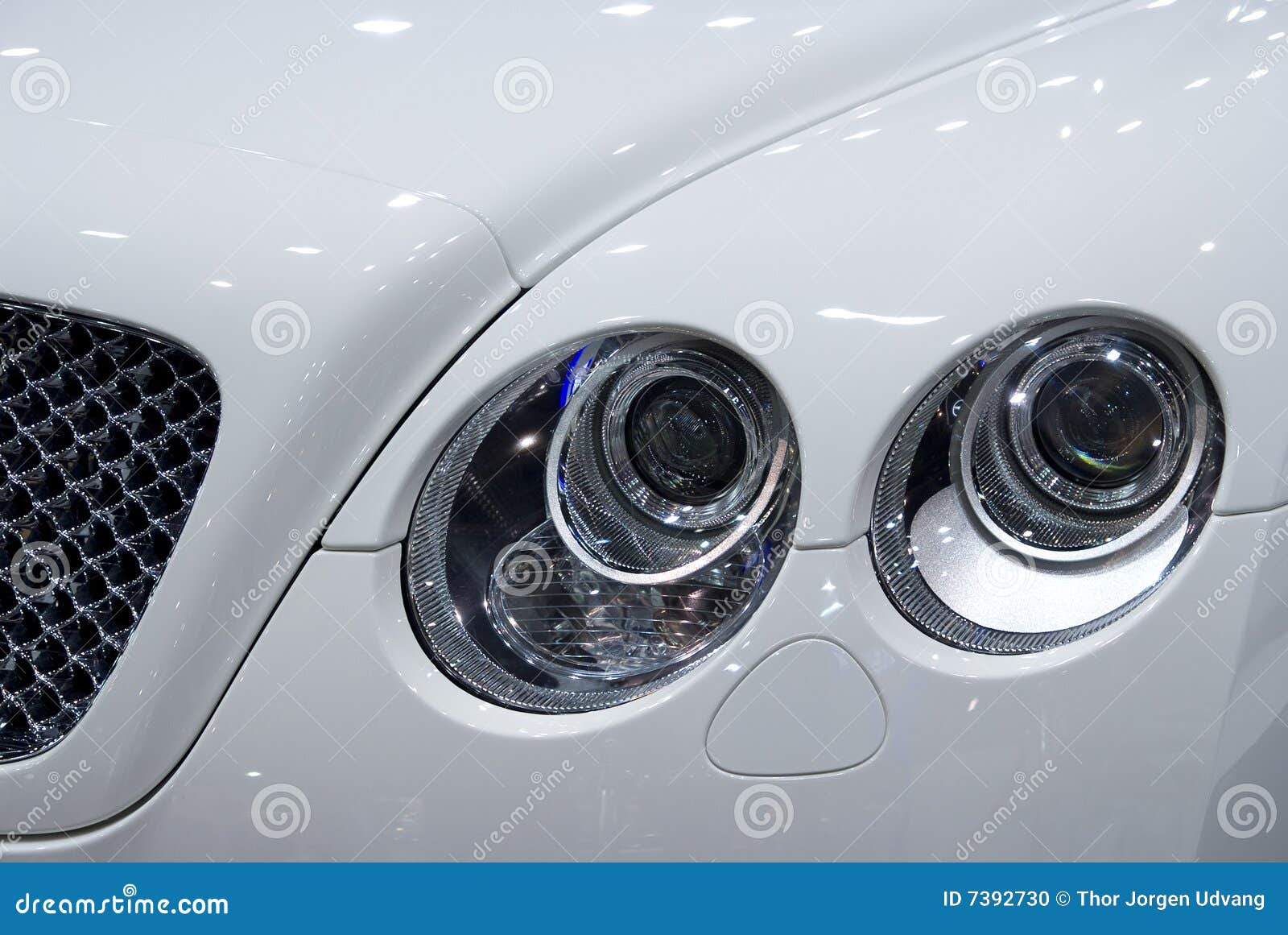 Front detail of luxury car stock photo. Image of front - 7392730