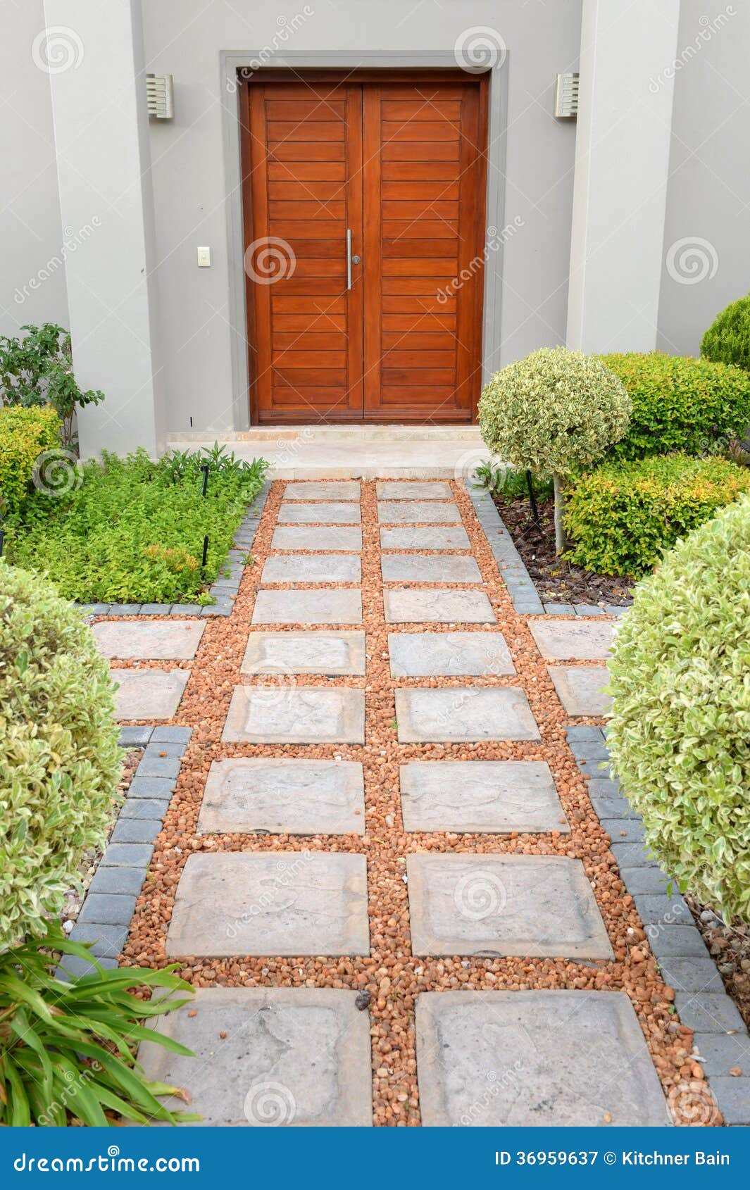 Front Door stock image. Image of garden, green, computer - 36959637