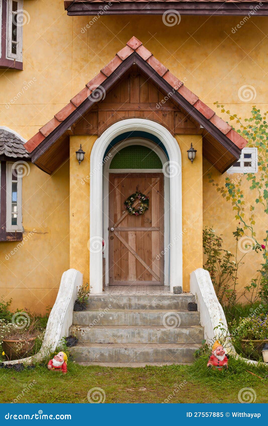 Front door of Europe Style stock image. Image of baroque - 27557885