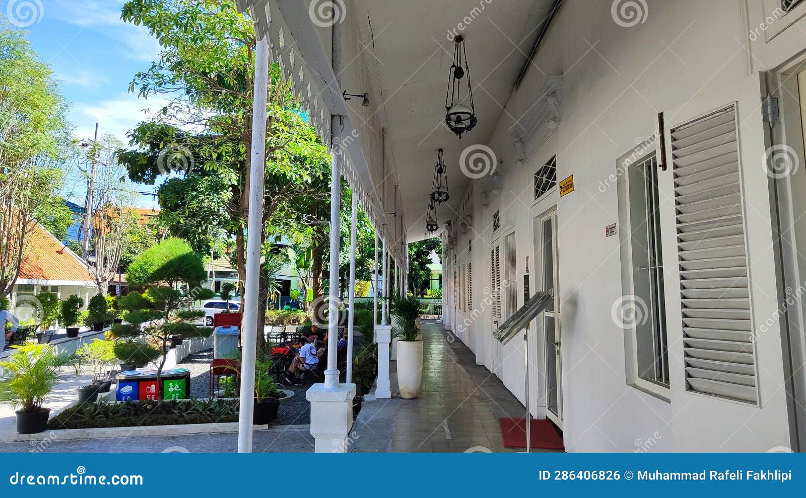 The Front of the Educational Museum in the City of Surabaya, East Java ...