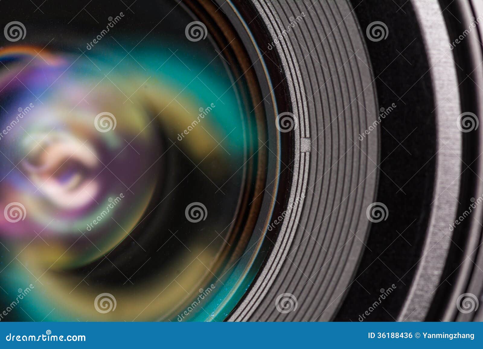 Front Element of a Camera Lens Stock Photo - Image of abstract, focus ...