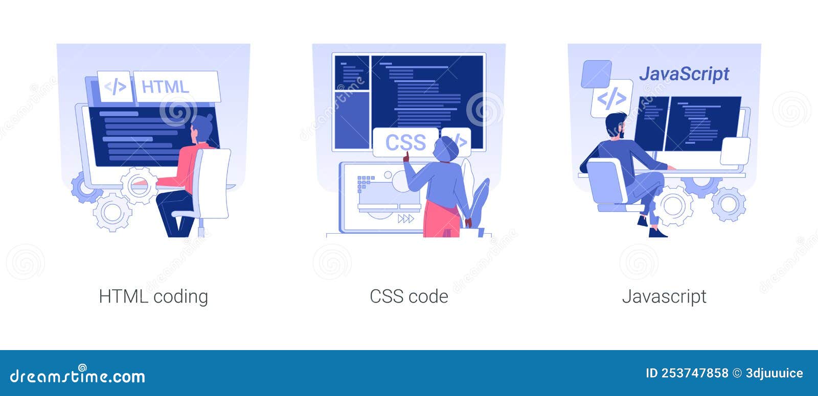 Front End Development Isolated Concept Vector Illustrations. Stock ... Front End Development Isolated Concept Vector Illustrations. Stock ...