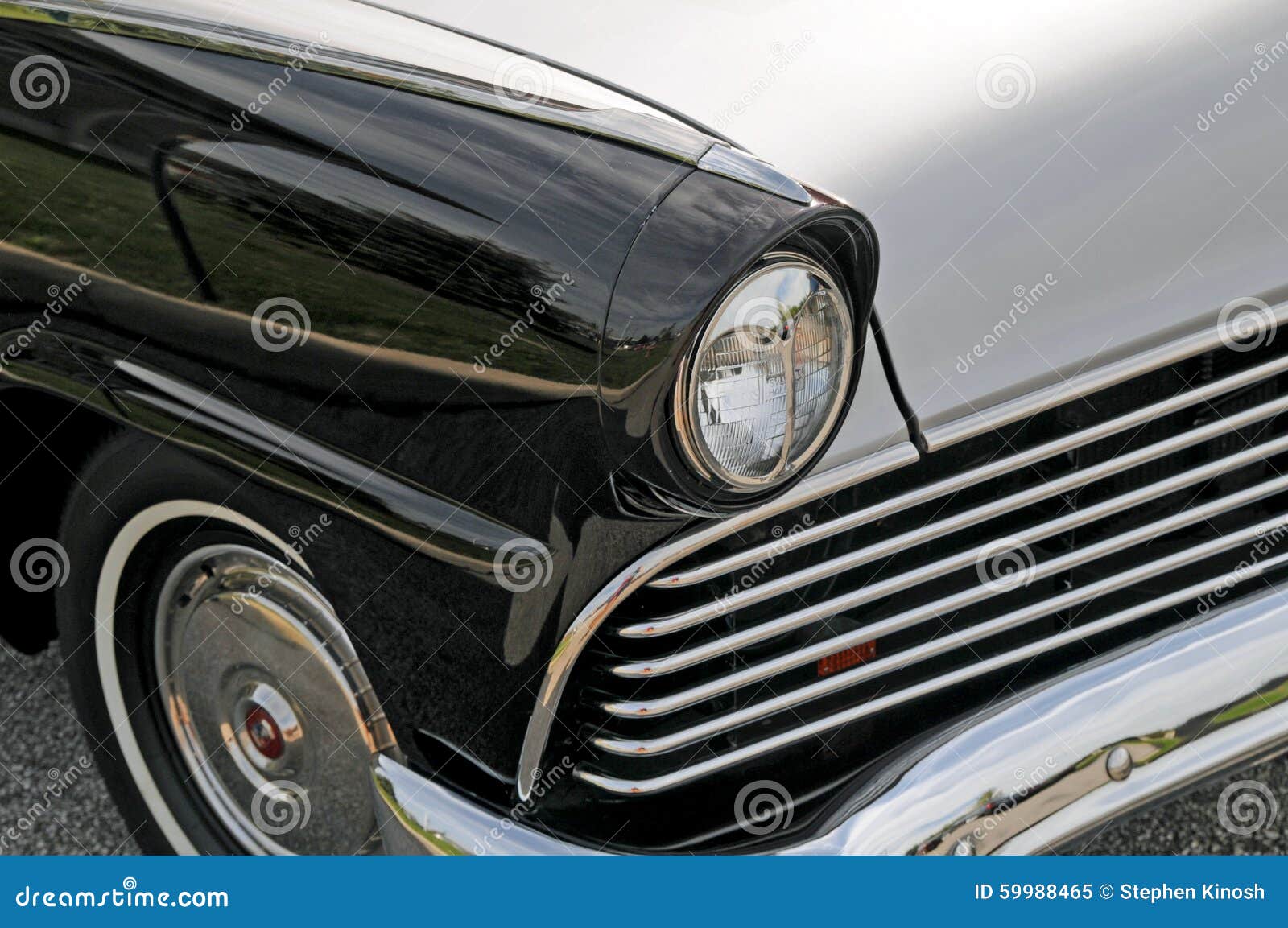 Front End on a Ford Hot ROd Stock Image - Image of ford, flame: 59988465