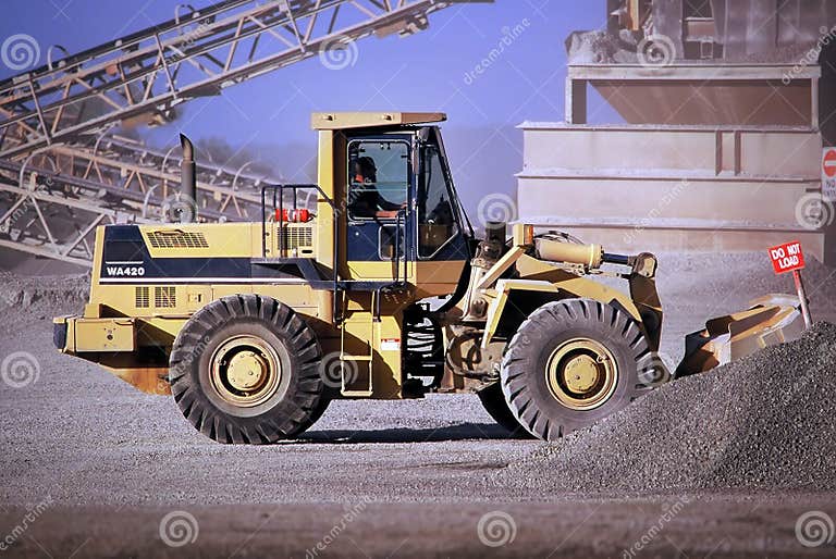 Front End Loader stock photo. Image of metal, heavy, lift - 196336