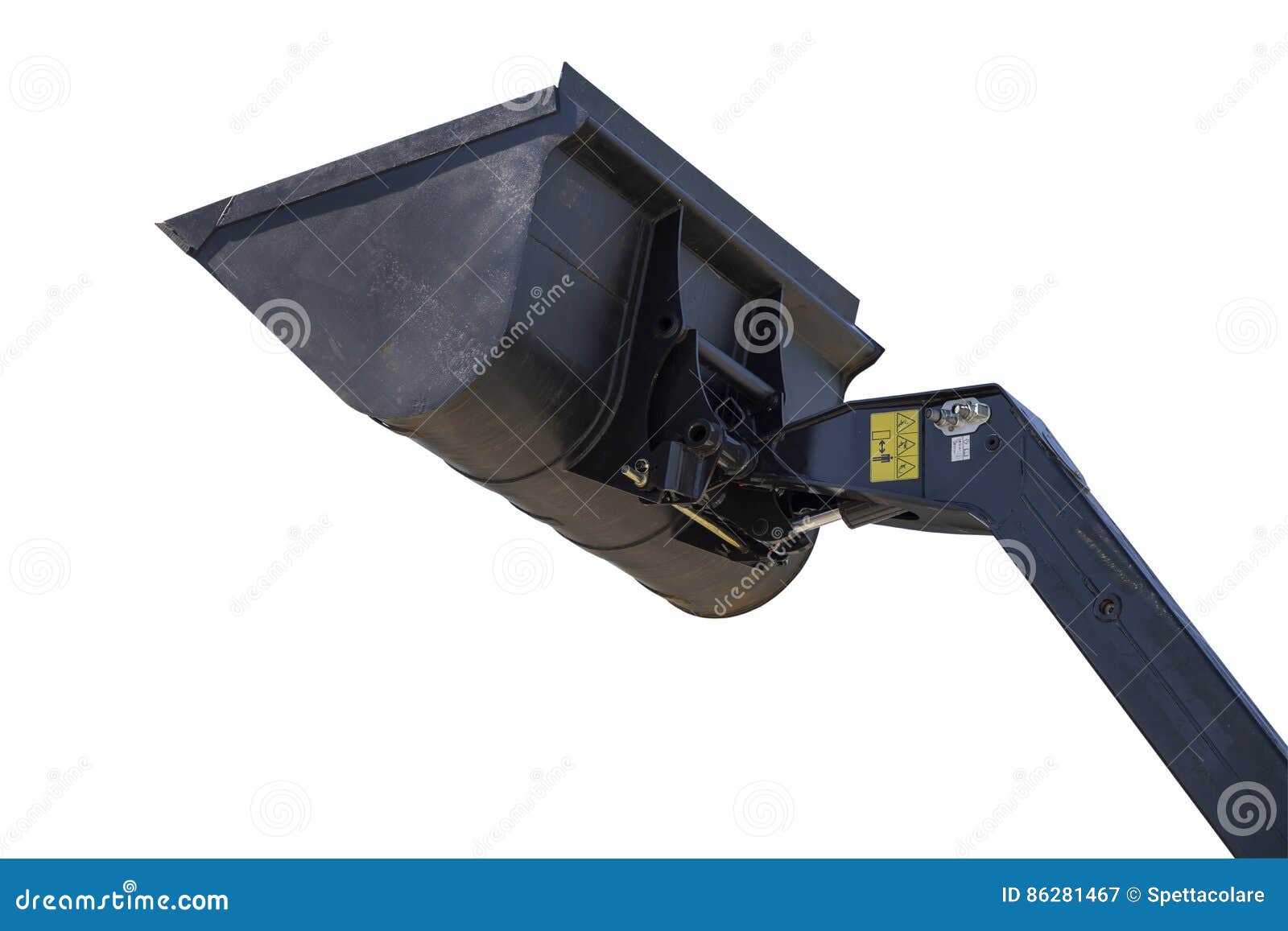 Loader Bucket And Lift Platform Stock Photography | CartoonDealer.com ...