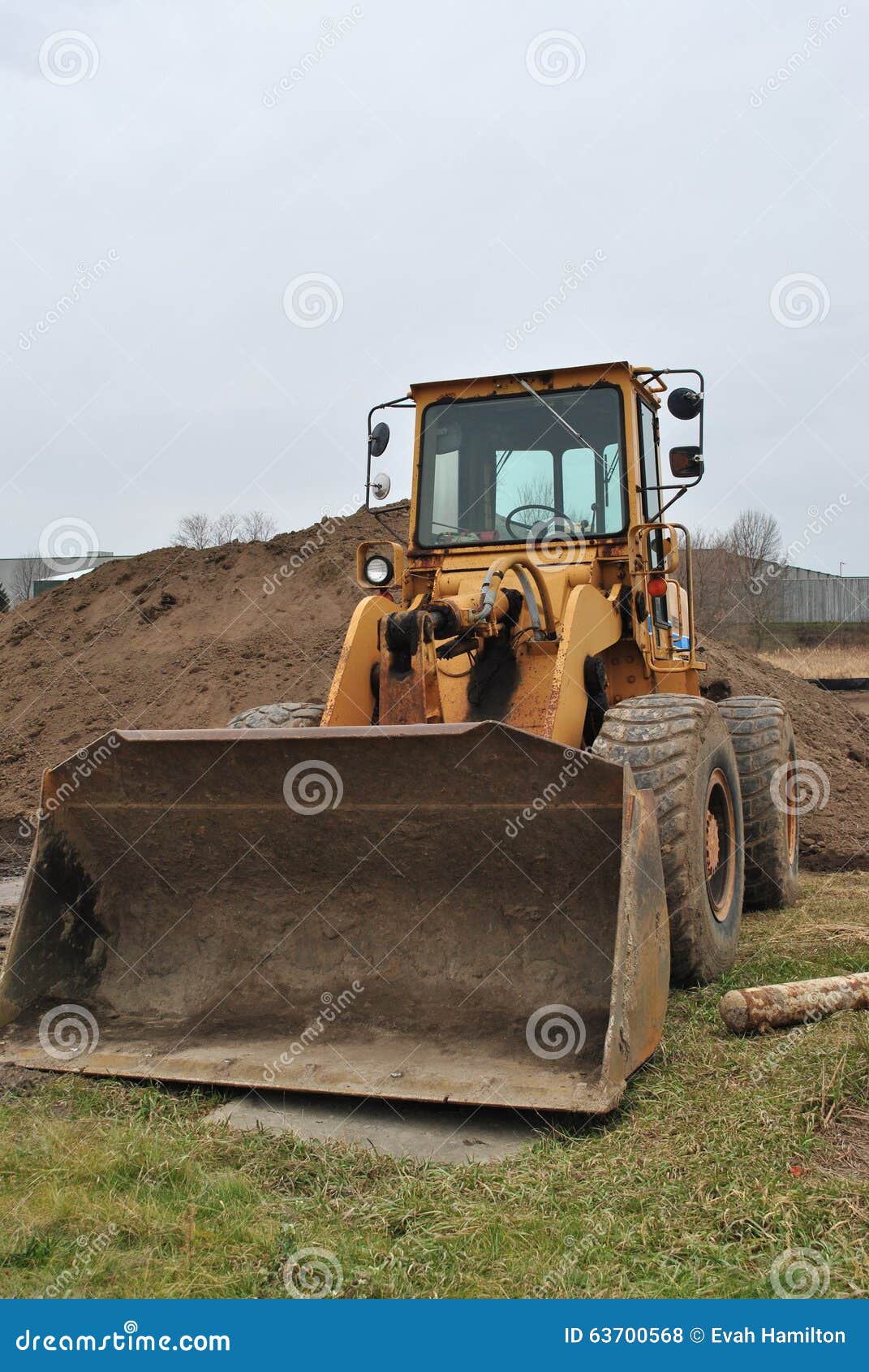 Front End Loader Heavy Machinery Foto de archivo - Imagen de pesado ...