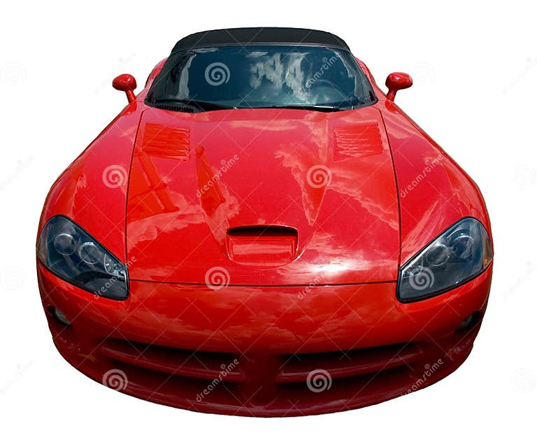 Front end of a Sports car stock image. Image of vehicle - 134895