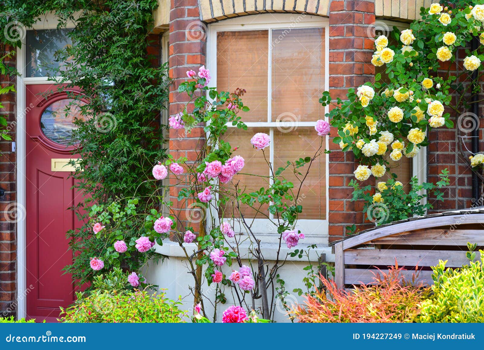 Front of English House stock image. Image of city, exterior - 194227249