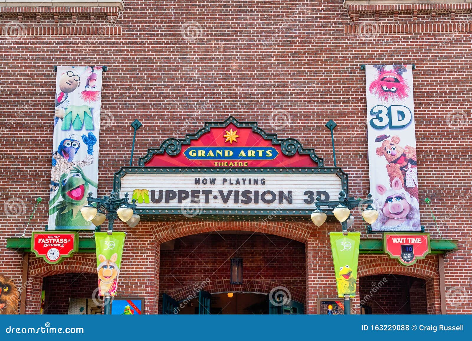 Front Entrance To Muppet Vision 3D Editorial Stock Photo - Image of ...