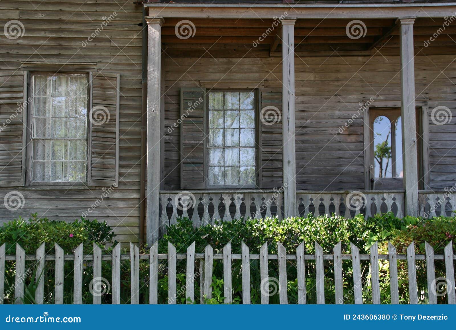 Old 1800s exterior cottage stock photo. Image of house - 243606380