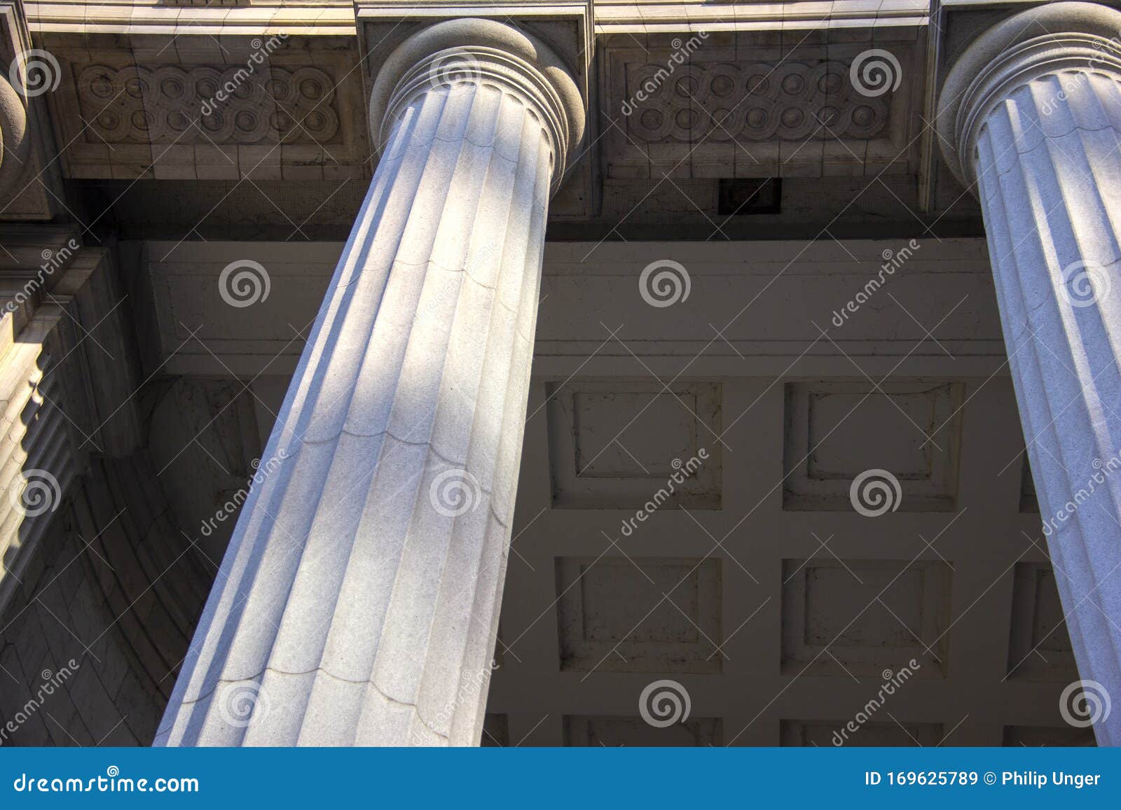 Columns at the courthouse stock image. Image of courthouse - 169625789