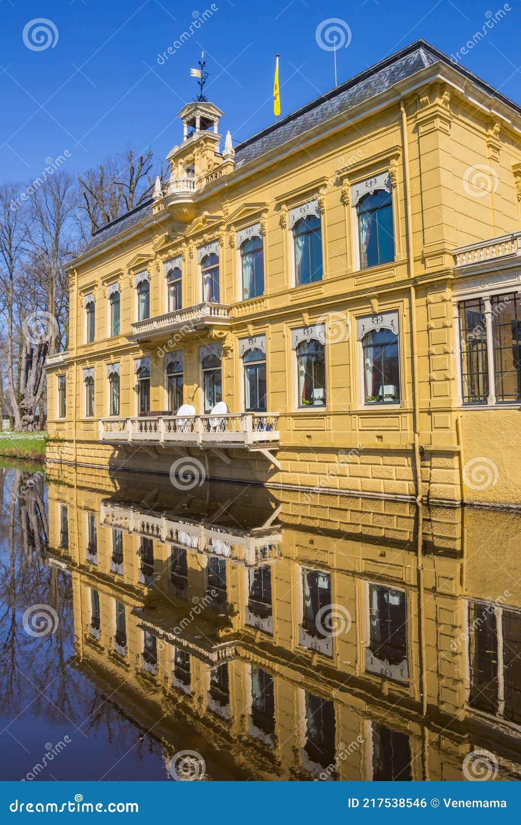 Mansion On The Water Stock Image | CartoonDealer.com #12986443