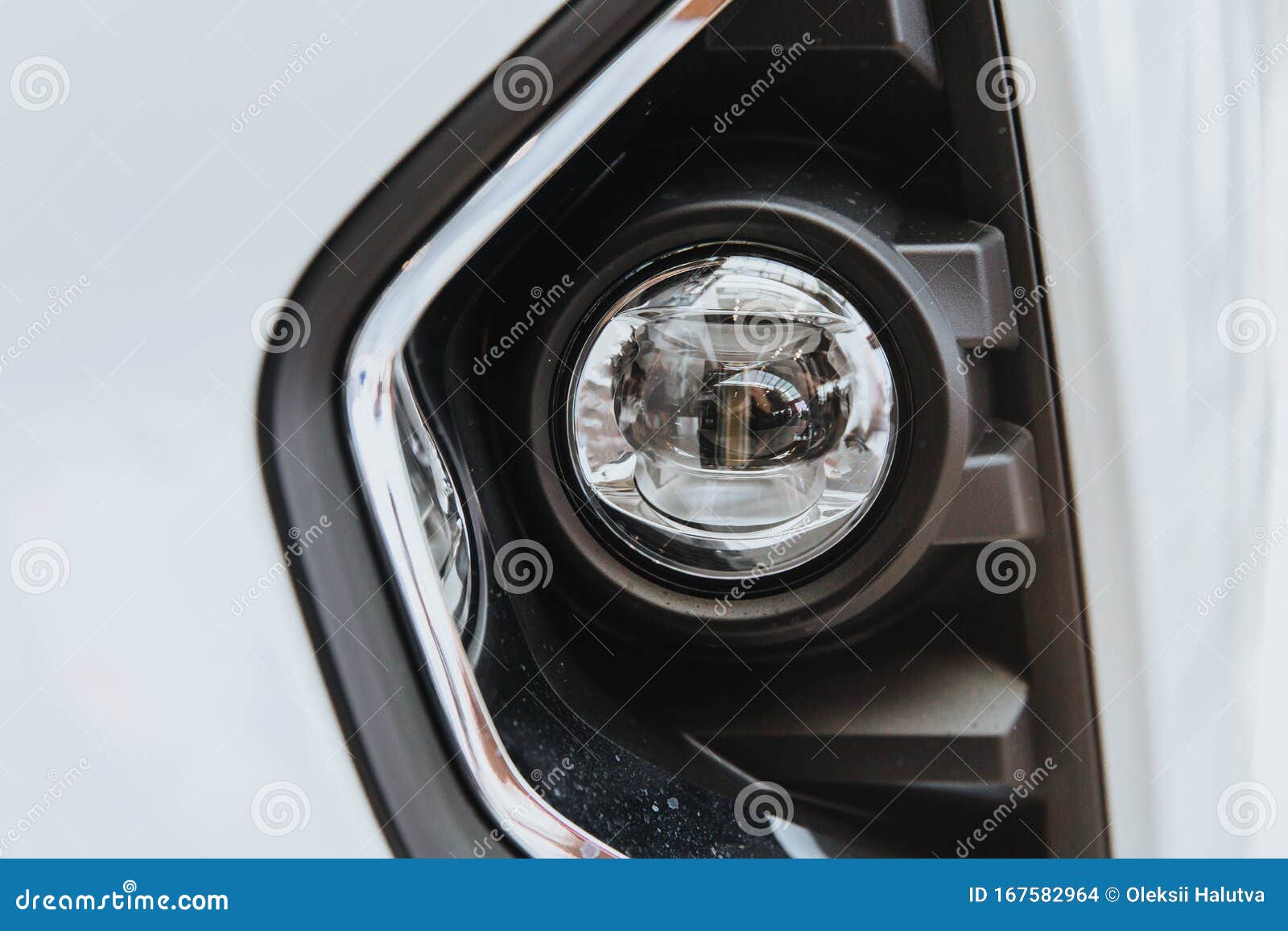 Front fog lights car. stock photo. Image of headlight - 167582964
