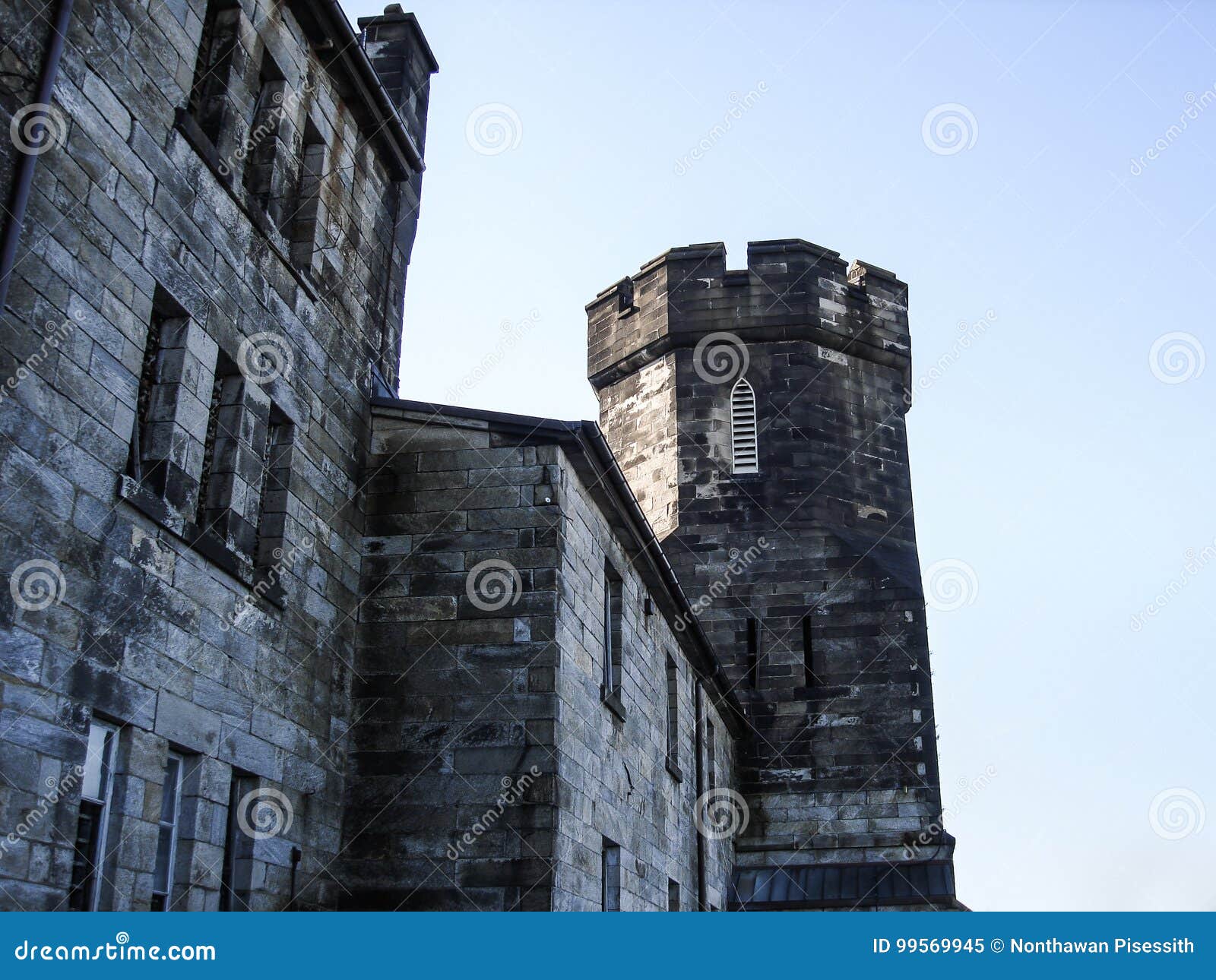Front Gate Eastern State Penitentiary, Philadelphia Jail Stock Image ...