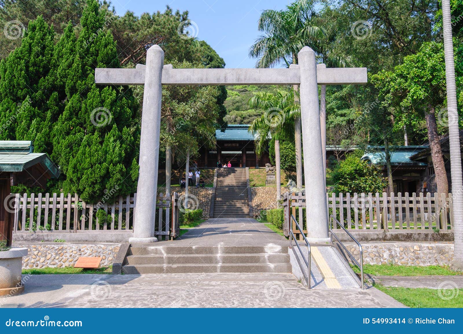Front Gate of Martyrs Shrine Stock Photo - Image of martyrs, cultural ...