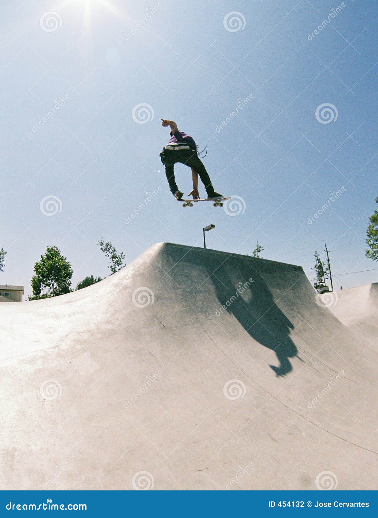 Front Grab stock photo. Image of board, skater, teen, skateboard - 454132