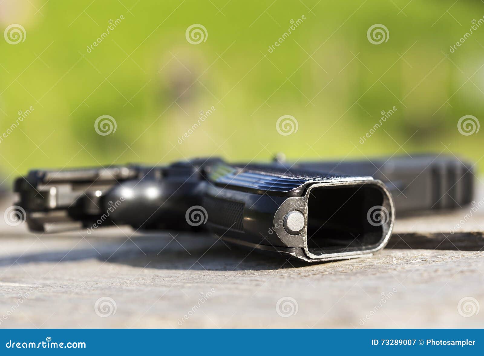 Front gun side stock image. Image of front, gang, handgun - 73289007