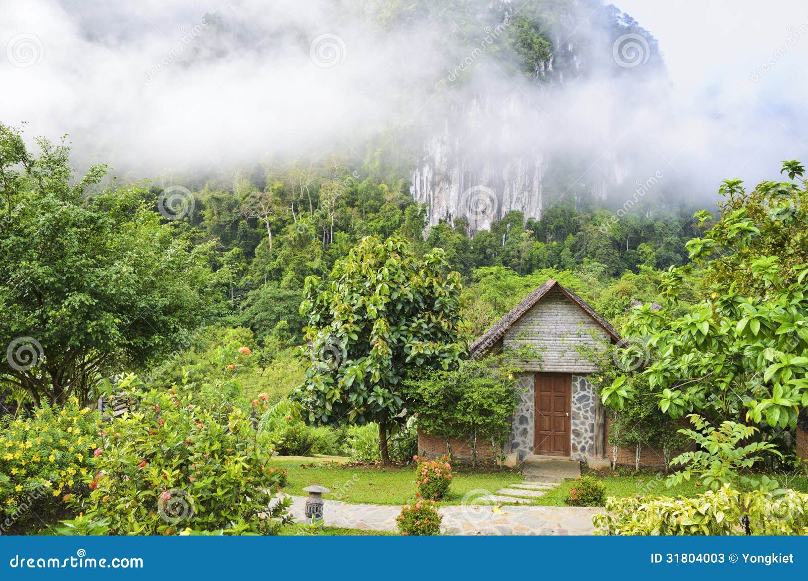 Front home in the morning stock image. Image of morning - 31804003