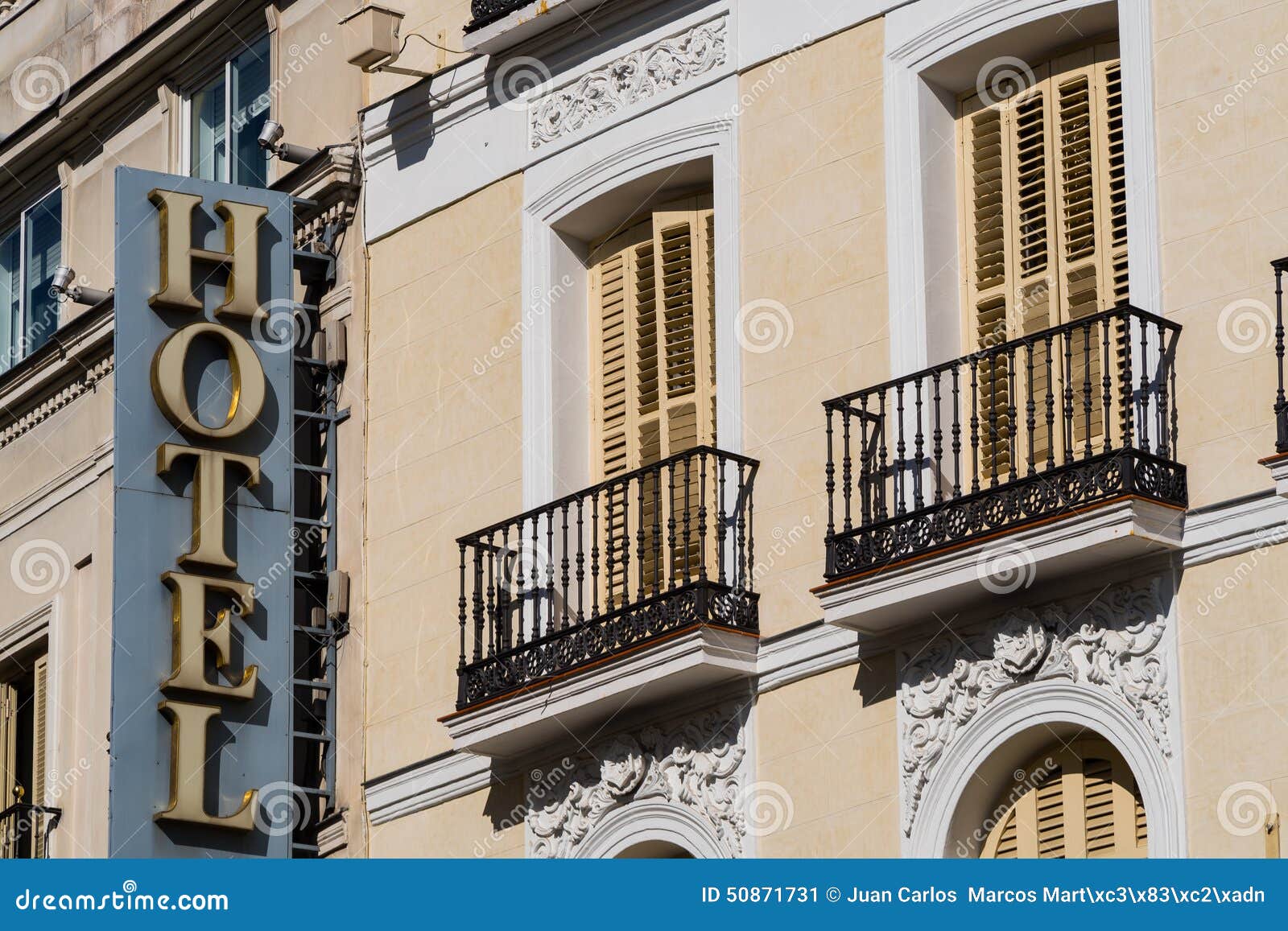 Front of Hotel stock image. Image of city, classic, vertical - 50871731