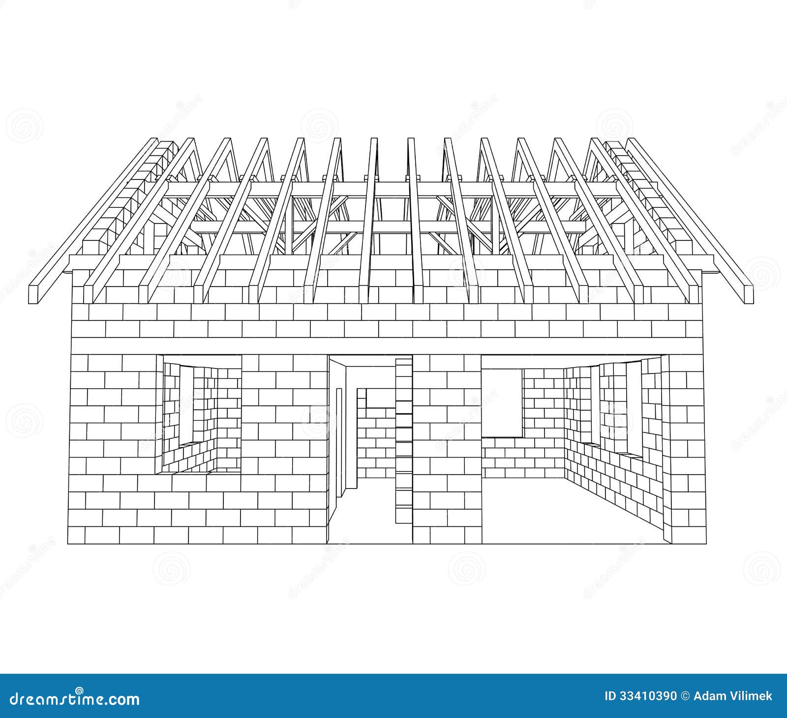 Construction Line Vector Icons And Signs. Masonry, Design, Renovation ...