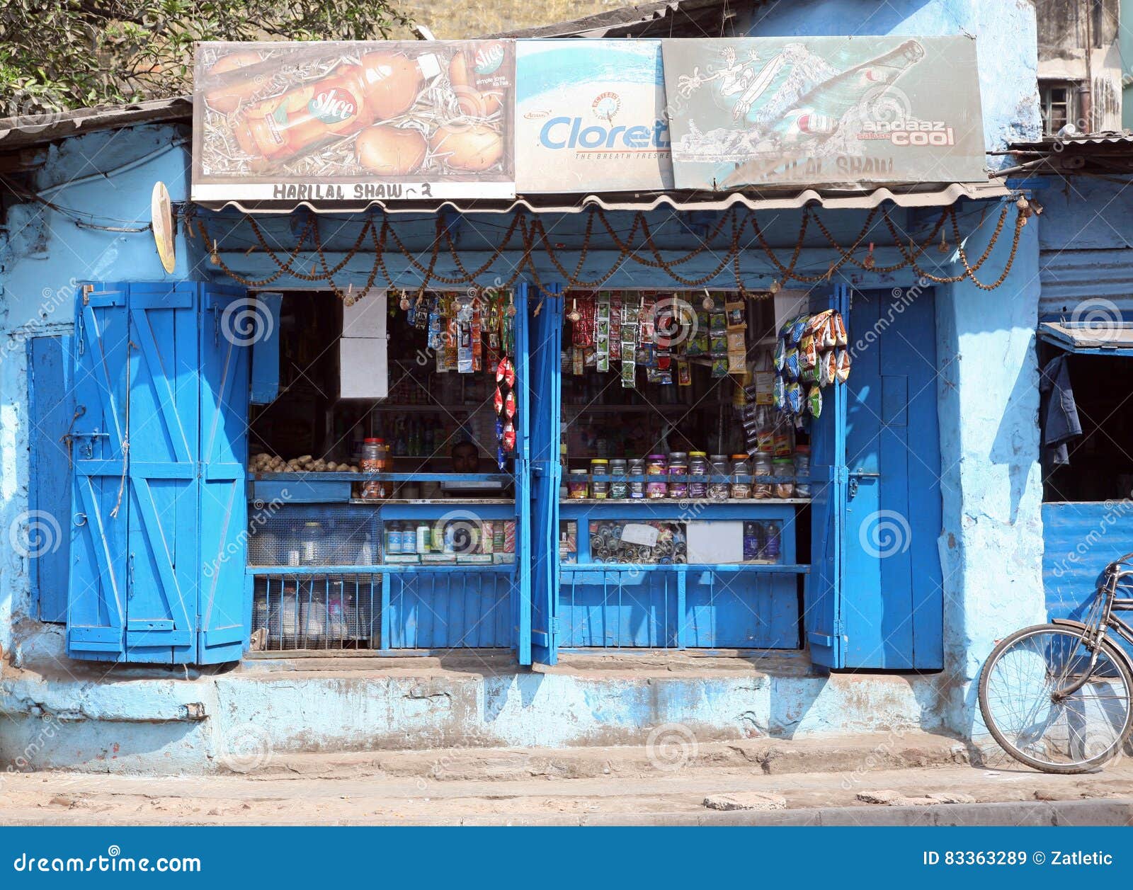 Front of an Indian Store in Kolkata Editorial Stock Image - Image of ...