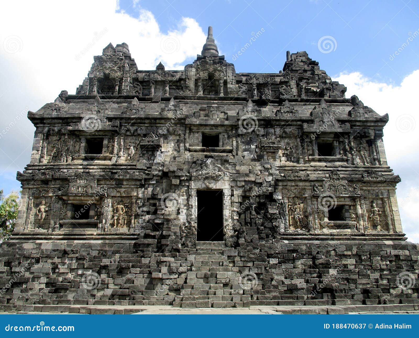 Candi Stone Story Indonesia Architecture Stock Photography ...