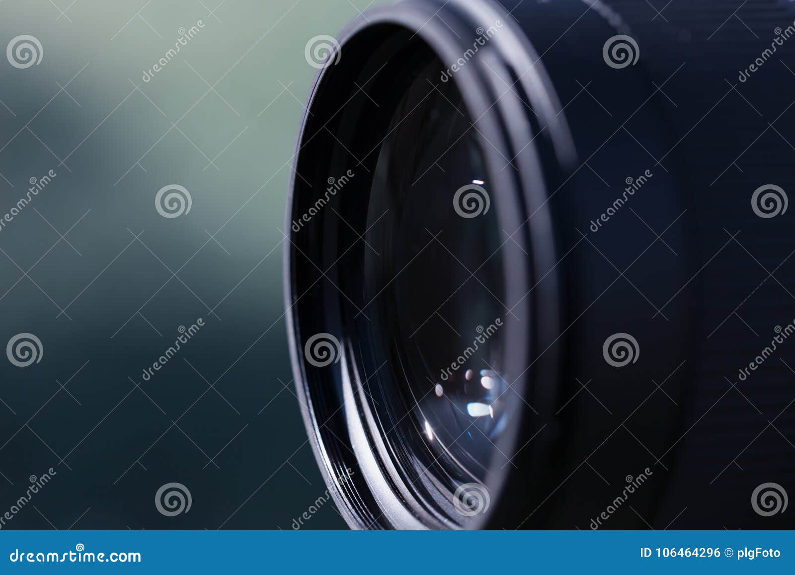Front Lens of a Digital Camera Lens Stock Photo - Image of lens, front ...