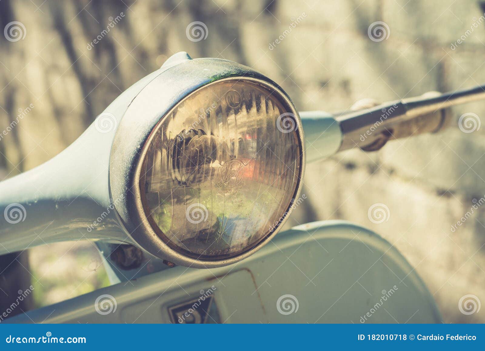 Front light vespa special editorial stock photo. Image of european ...