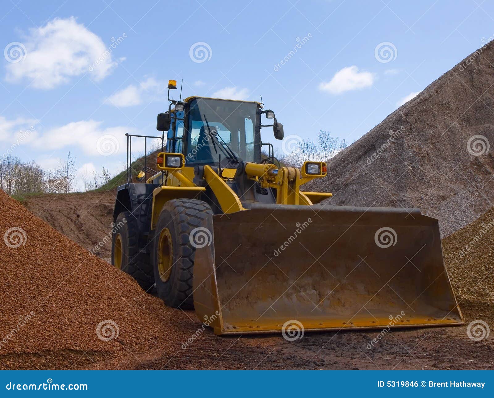 Front Loader stock photo. Image of vehicle, work, loader - 5319846