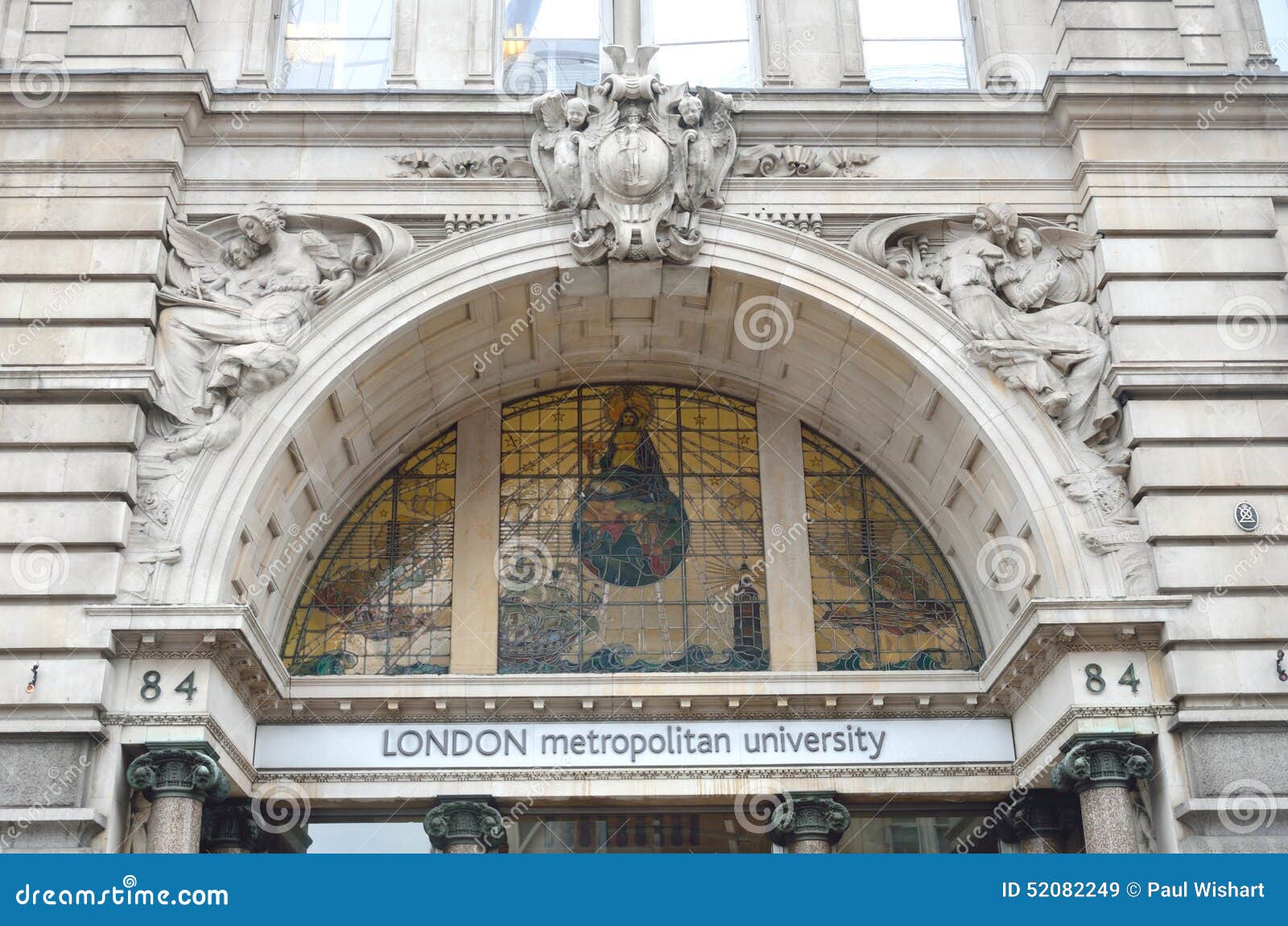 Front of London Metropolitan University Editorial Stock Image - Image ...