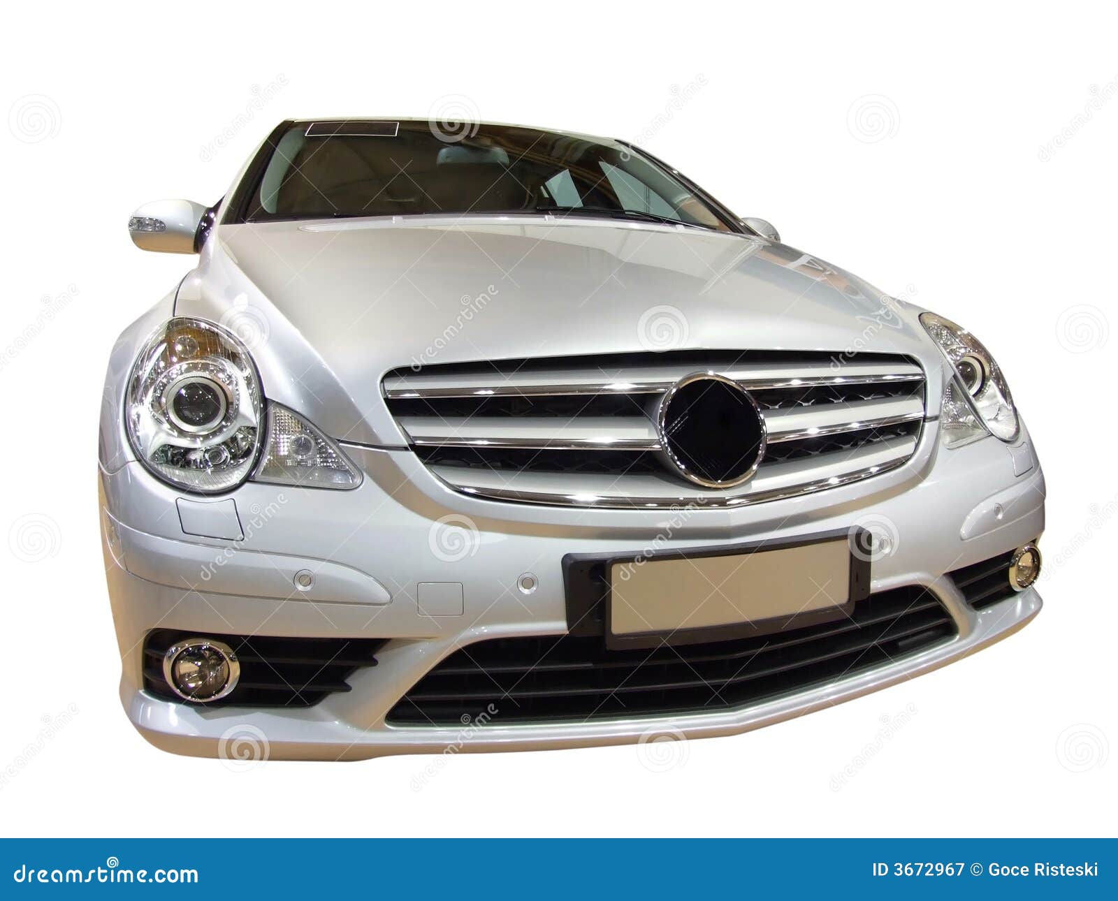 Front of luxury car stock image. Image of shine, power - 3672967