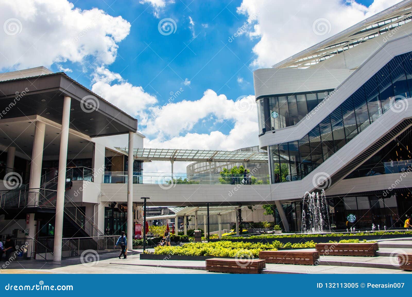 The Front of the MEGA BANGNA. Editorial Image - Image of asian ...