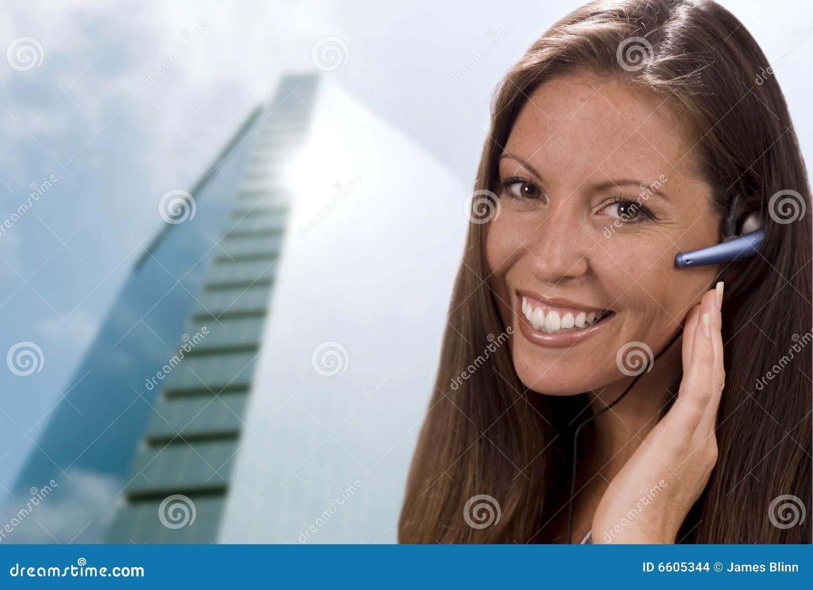Front Office Girl stock photo. Image of head, customer - 6605344